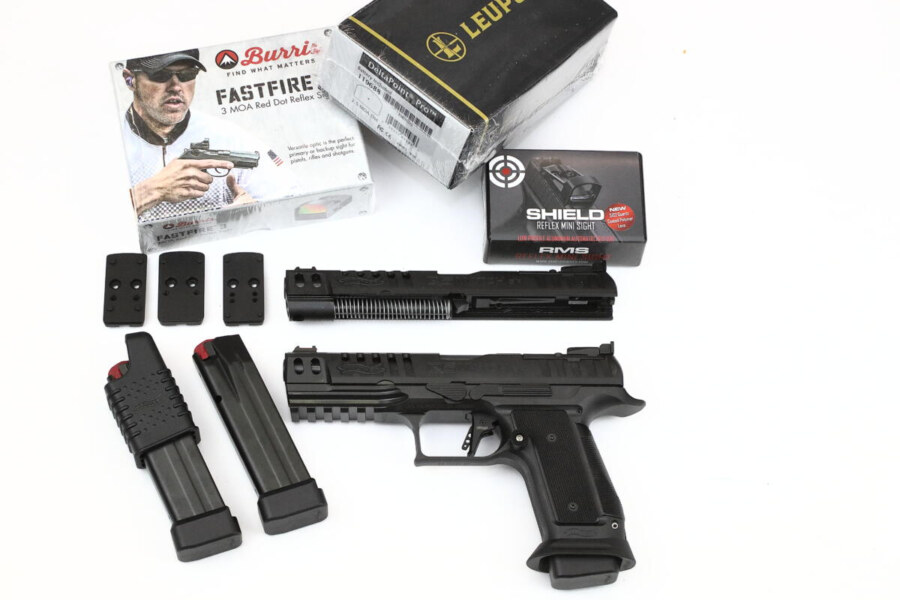 Walther Q5 Match SF Black Ribbon KombiSET - Wechselsystem