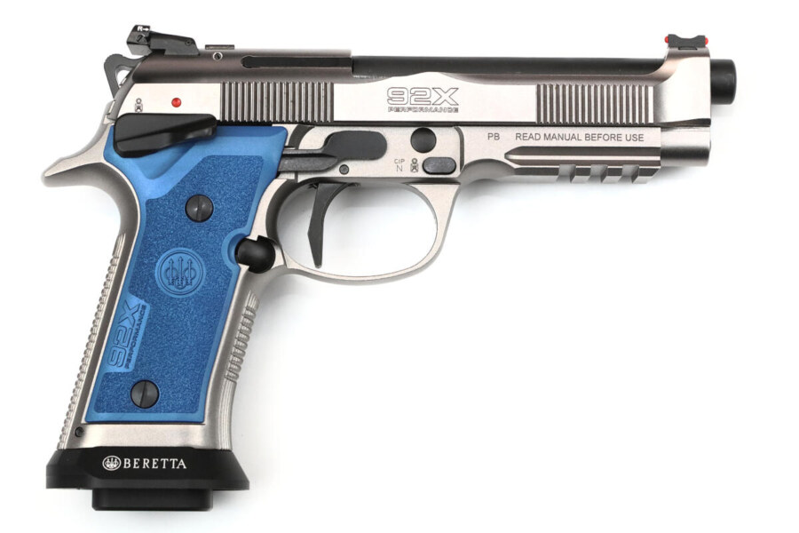 Beretta 92x Performance Production Blue Edition - IPSC