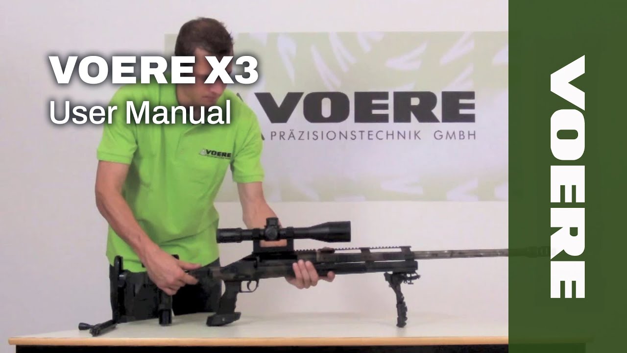 Voere X3 - AWM - Präzisionswaffe - Scharfschützengewehr